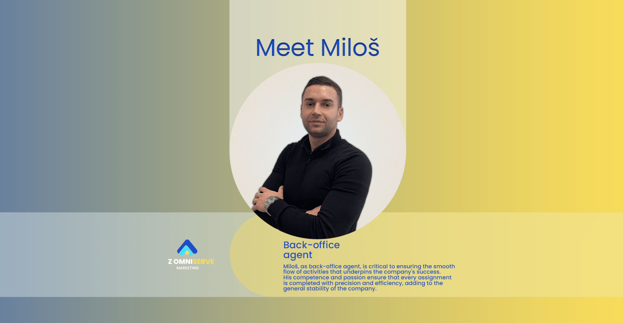 Meet Milos, the back-office agent behind Z Omni Serve Marketing's success | Z Omni Serve